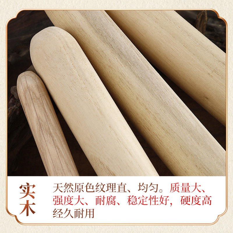 中国大鼓鼓槌棒专业实木堂鼓棒大鼓鼓锤红绸大小鼓敲儿童打鼓棒