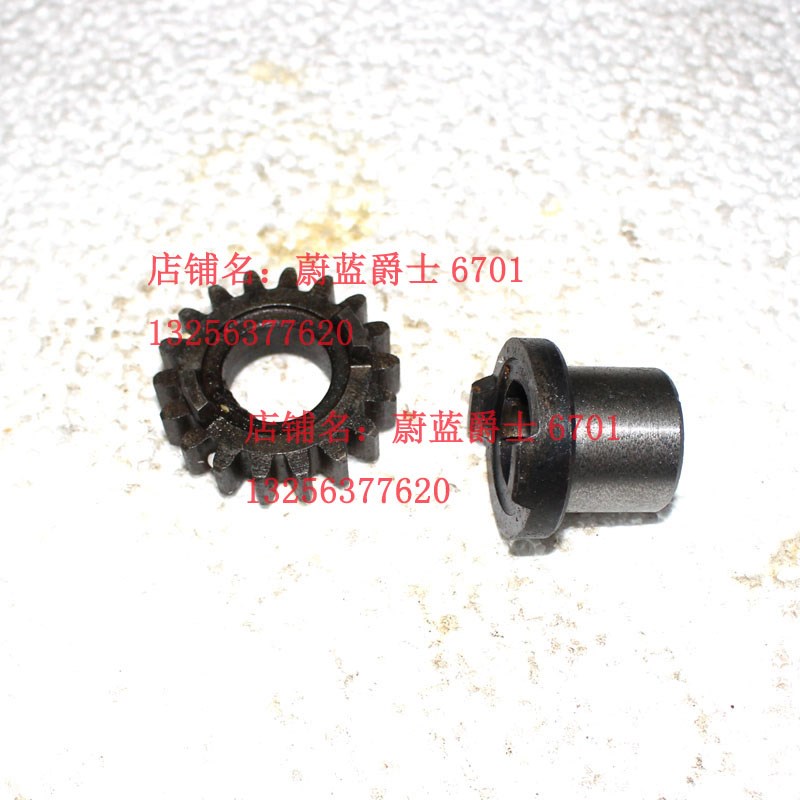 常州大河z5163z5180立钻配件上结合齿轮z18齿下结合子两爪4-22孔