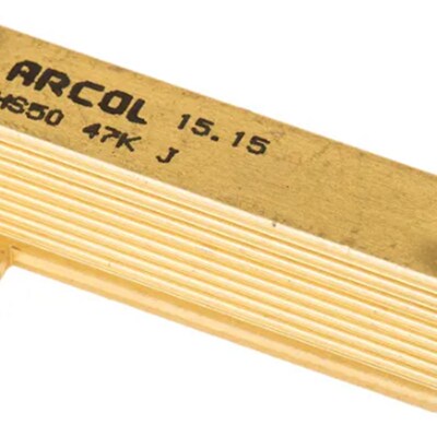 Arcol 铝壳电阻 制造商编号 HS50 47K J