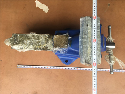 美国欧文台虎钳桌虎钳快速收开口库存工具8寸自重约38.3kg