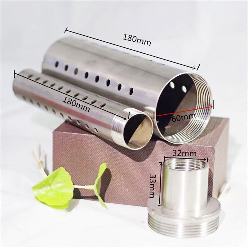 商用蒸汽机消音器 18厘米降噪设备含防热套管
