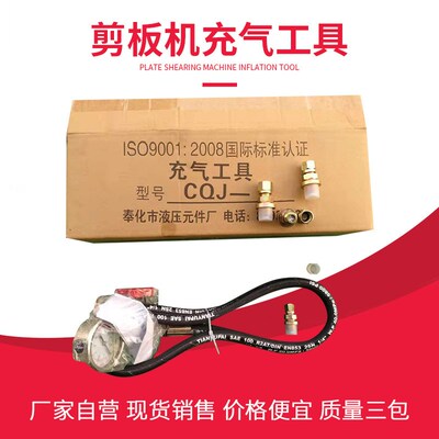剪板机蓄能器充气工具 CQJ-16/25/40MPA配件加气阀 加气嘴子 通用