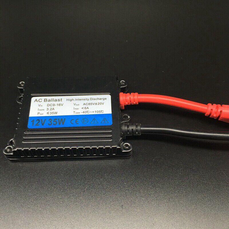超薄新款快启解码安定器12V55WHID氙气灯改装汽车交流疝气镇流器