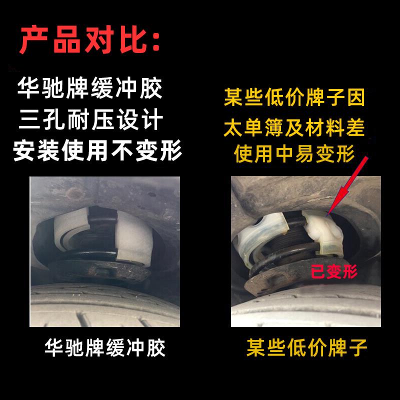 适用菲亚特菲翔派朗博悦派力奥西耶那汽车减震器缓冲胶套避震胶垫