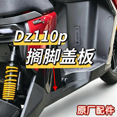 电动车猎户座Dz110pmk2原装边条盖板DZ110p搁脚盖板正品配件九号