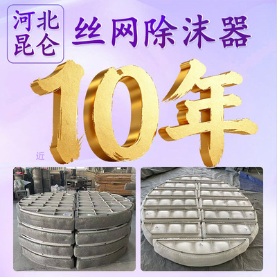 304丝网除沫器不锈钢材质气液分离SP/DP/HP金属丝网除雾器捕沫器