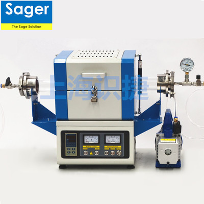 Sager1700度管式炉 气氛管式炉 真空热处理炉 真空退火炉高温电炉