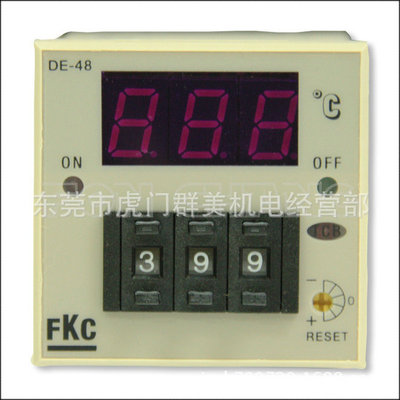 供应 DE-48台湾FKC  FTC 温控表 指拨设定数字显示数字温度控制器