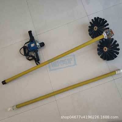 变电站带电清洗器35KV电动高空清扫刷绝缘子清扫机瓷瓶清扫工具