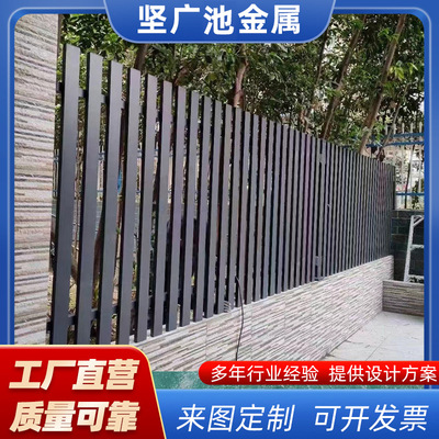 铝合金栏杆景区小区学校铝合金隔离栏杆河边防护铝合金防护护栏