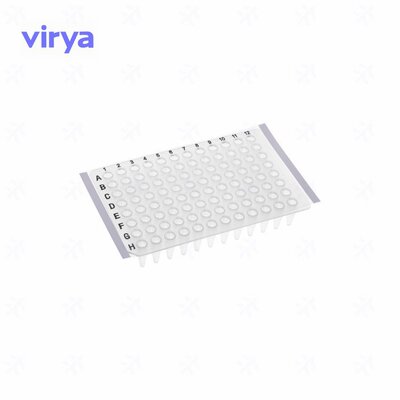 VIRYA 铝合金PCR管架,适用于固定PCR单管、8联管, 8x12孔 r
