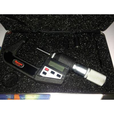 施泰力电子数显外径千分尺 V型测砧外径千分尺733系列0-25-50-75