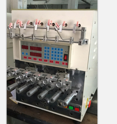 NCW-06TW变压器继电器滤波器电磁铁正面六轴带自动绞线自动绕线机