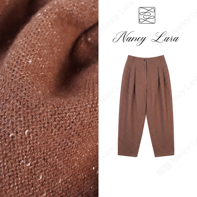 醒醒 Nancy Lara 南港初秋时尚百搭高腰垂感休闲裤 NL248XF177