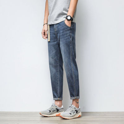 男裤休闲裤新款宽松直筒潮牌裤子