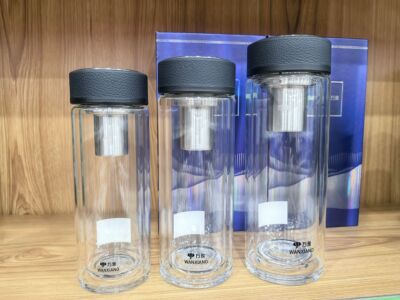 商务办公双层玻璃杯带滤网V19L/V19S/V20/V20S/V21/V21S