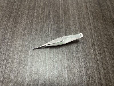 德国锋利显微弹簧剪RS-5621 弯头Vannas剪刀75cm 果蝇解剖剪