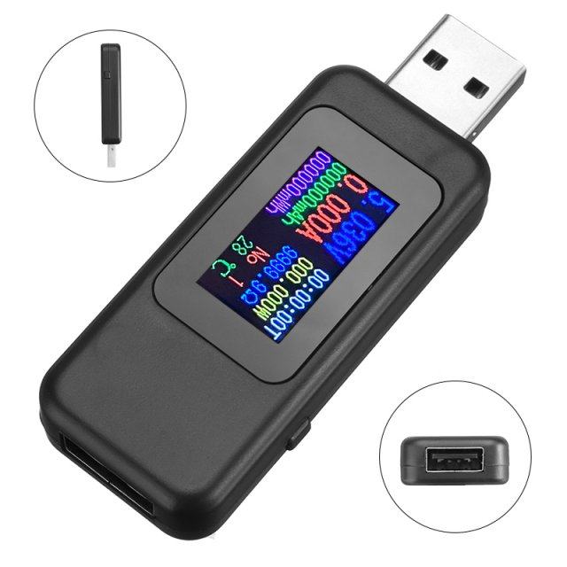 New Arrival USB Current Voltage Tester Power Bank Measuremen_虎窝淘