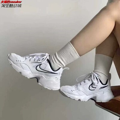 NIKE耐克AIR HEIGHTS女款复古休闲运动舒适老爹跑步鞋 CI0603-102