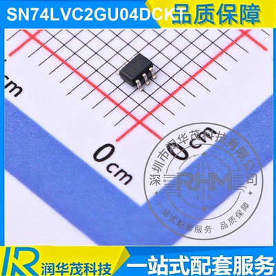 IC SN74LVC2GU04DCKT SOT-SC70-6 丝印 LVC2G 反相器芯片 原装 TI