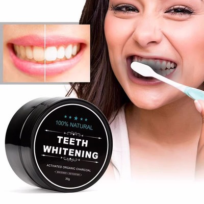 Teeth Whitening Powder Natural Organic Activated Charcoal