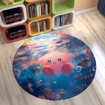 星之卡比地毯地垫家用萌卡通动漫