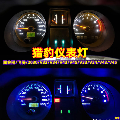 金驰达猎豹黑金刚仪表宁空调灯