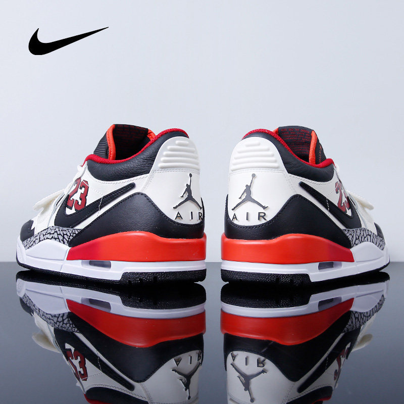 Nike/耐克正品男鞋Air Jordan Legacy312Low运动篮球鞋FJ7221-101_虎窝淘