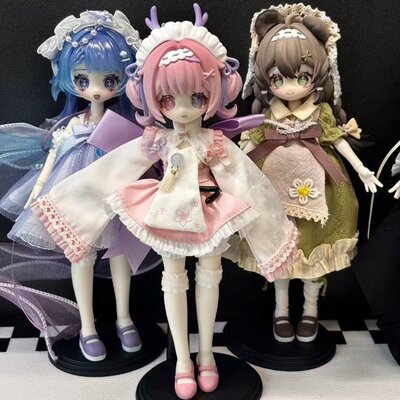 正版咩绮meki造物之心盲盒12分mjd可动人偶摆件玩具公仔手办礼物