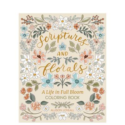 【预售】经文与繁花生命绽放图鉴Scriptures and Florals: Life In Full Bloom英文生活综合ALLISON LOVEALL平装Andrews McMeel P