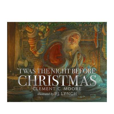 【现货】圣诞前夜Twas the Night Before Christmas英文儿童绘本节日庆典6-9岁平装Clement C. Moore进口原版书Walker Books UK97