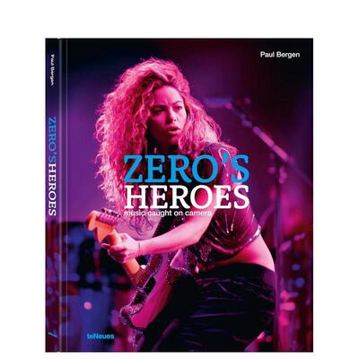 【现货】千禧年代传奇镜头捕捉到的音乐Zero's Heroes 英文摄影集肖像Paul Bergen精装teNeues进口原版书9783961715527