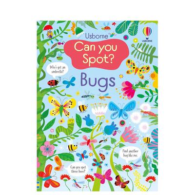 【预售】你能找到吗虫虫奥秘Can You Spot? Bugs英文儿童趣味Kirsteen Robson平装Usborne children’s books进口原版书978183604
