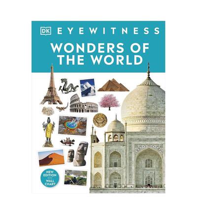 【预售】【DKEyewitness】世界奇观【DK Eyewitness】Wonders of the World英文青少年读物9-12岁进口原版书DK DK Children