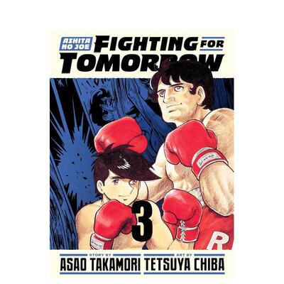 【现货】明日之丈为明日而战3Ashita no Joe: Fighting for Tomorrow3英文漫画图书Tetsuya Chiba精装Vertical进口原版书97816472