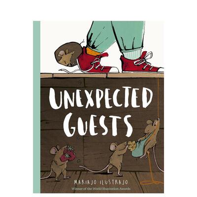 【预售】不速之客（平装） 入围英国图书奖 Unexpected Guests 英文进口原版儿童绘本图书Mariajo Ilustrajo