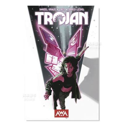 【预售】木马英文漫画进口原版书平装14岁以上Trojan Daniel Kraus Artists， Writers & Artisans