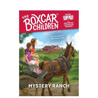 【现货】牧场谜团Mystery Ranch英文儿童桥梁书Gertrude Chandler Warner  Mary Gehr平装3-6岁Albert Whitman & Company进口原版