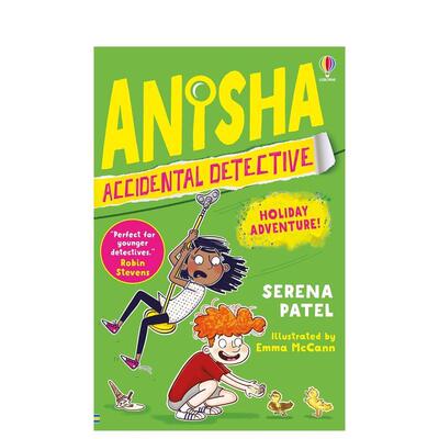 【现货】【意外侦探阿妮莎】#5假日奇遇Anisha， Accidental Detective英文儿童章节书Serena Patel平装9-12岁Usborne children’