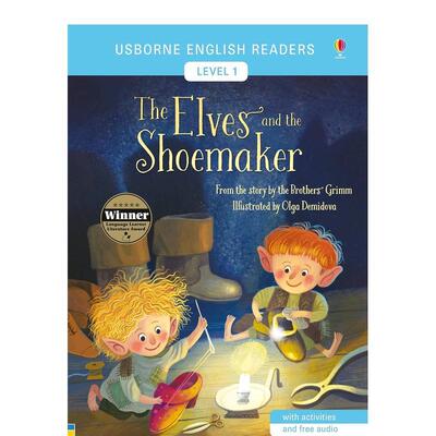 【预售】精灵和鞋匠ER The Elves and the Shoemaker英文儿童分阶阅读GrimmUsborne children’s books进口原版书9781474947862