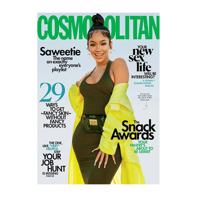 【现货】Cosmopolitan大都会(USA) -2021年04期 4月刊 单期杂志 美国英文原版 女性时尚杂志封面随机发货不指定