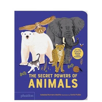 【预售】动物们的秘密力量 The Secret Powers of Animals 非洲象 独角鲸 原版英文儿童绘本
