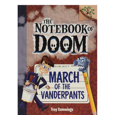 【现货】末日笔记12校长的进军NOTEBOOK OF DOOM英文儿童桥梁书Cummings平装Scholastic6-9岁进口原版书9781338034523