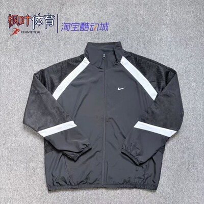 Nike耐克新款春秋男子立领薄绒运动休闲百搭夹克外套HV3364-010