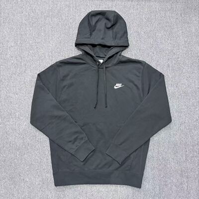 Nike/耐克 男子春季运动跑步休闲透气连帽针织毛圈卫衣CZ7858-010
