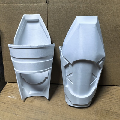 假面骑士  01高跃蝗虫 手臂甲白模素材pla无毒材质皮套配件高精度