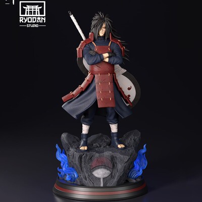 宇智波斑Uchiha Madara火影忍者3d打印模型stl图纸文件素材高精度