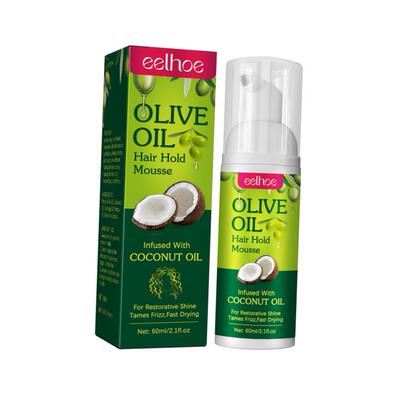 Olive Oil Hair Styling Mousse Curly Hair Styling