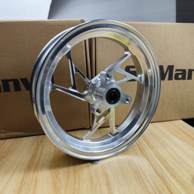 SAManvd新款10寸轮毂适用于九号q85c/f90鬼火酷奇ub/u2前轮7.0