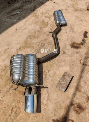奔驰E200两门E260轿跑版W207原厂排气中尾段消音器原装二手拆车件
